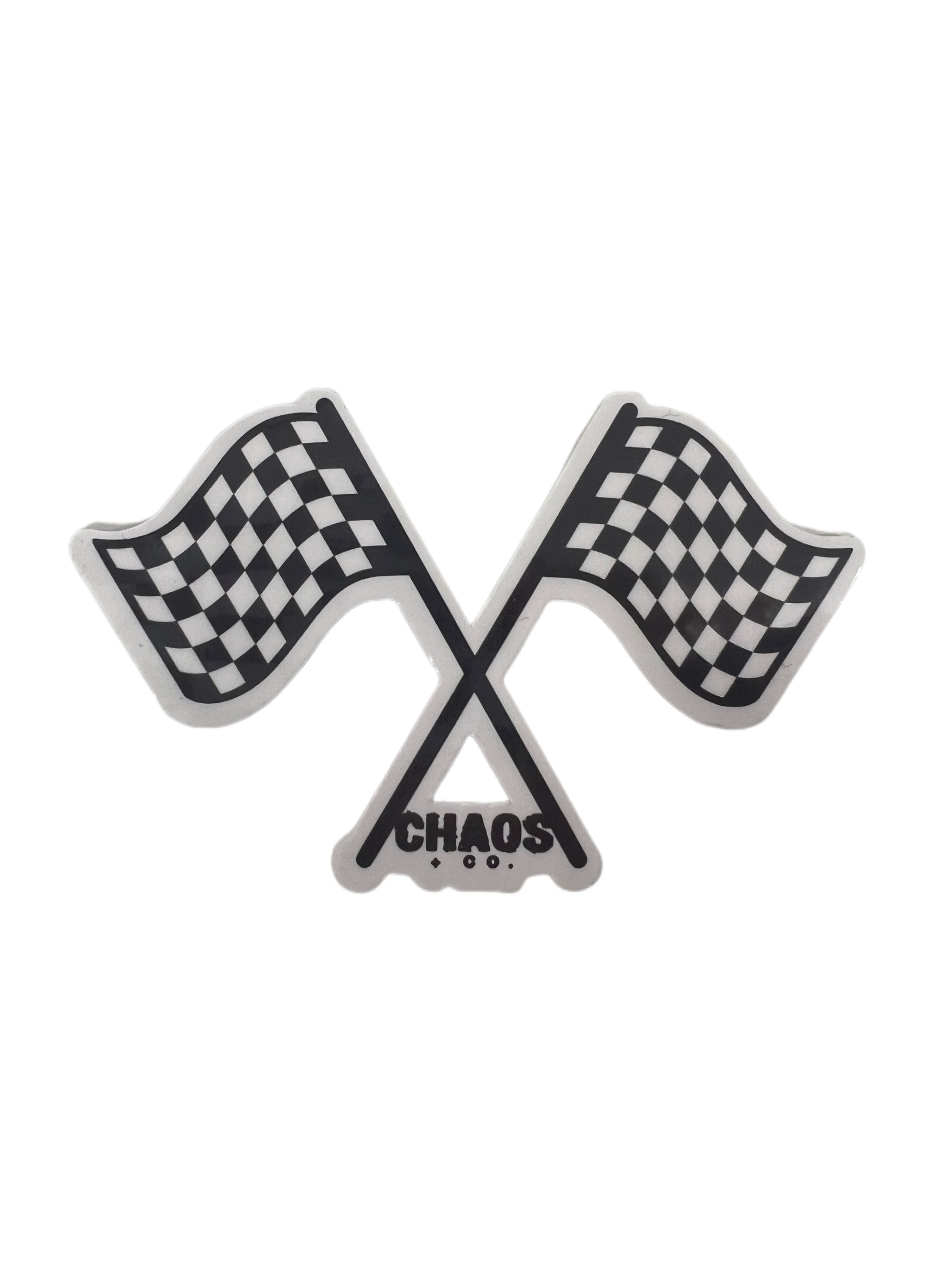 Checkered Flags Stickers – CHAOS + CO.