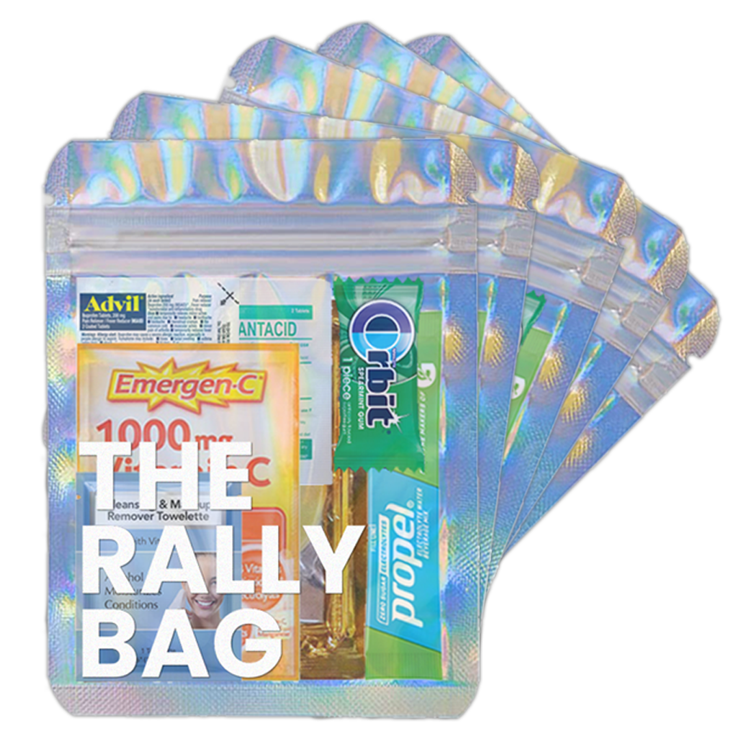 The Rally Bag - Hangover Kits – CHAOS + CO.